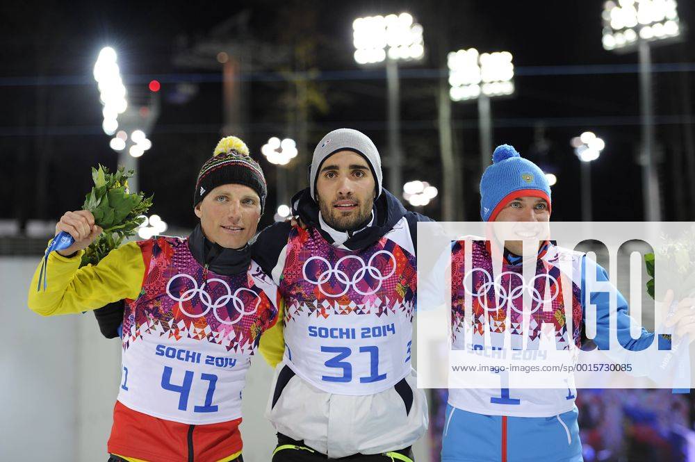 Von links: Erik LESSER, GER, 2. Platz, Silber, Silbermedaille ...