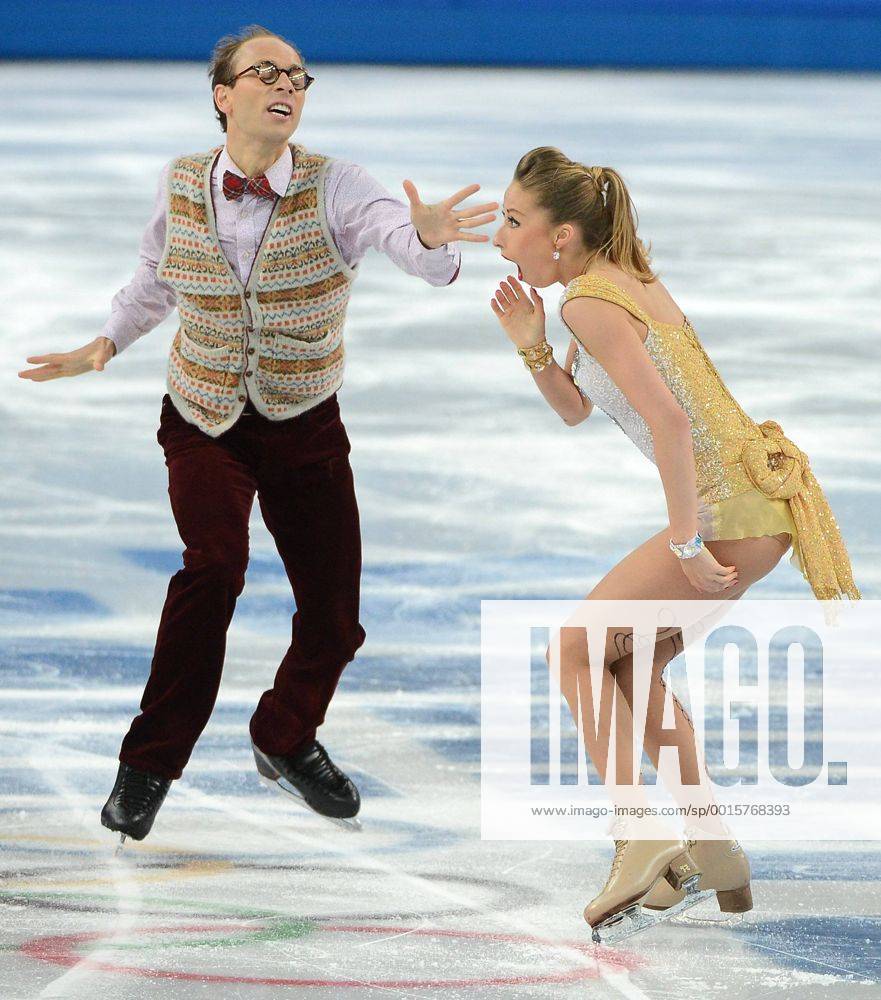 Feb. 17, 2014 - Sochi, RUS - Nelli Zhiganshina and Alexaner Gazsi of ...