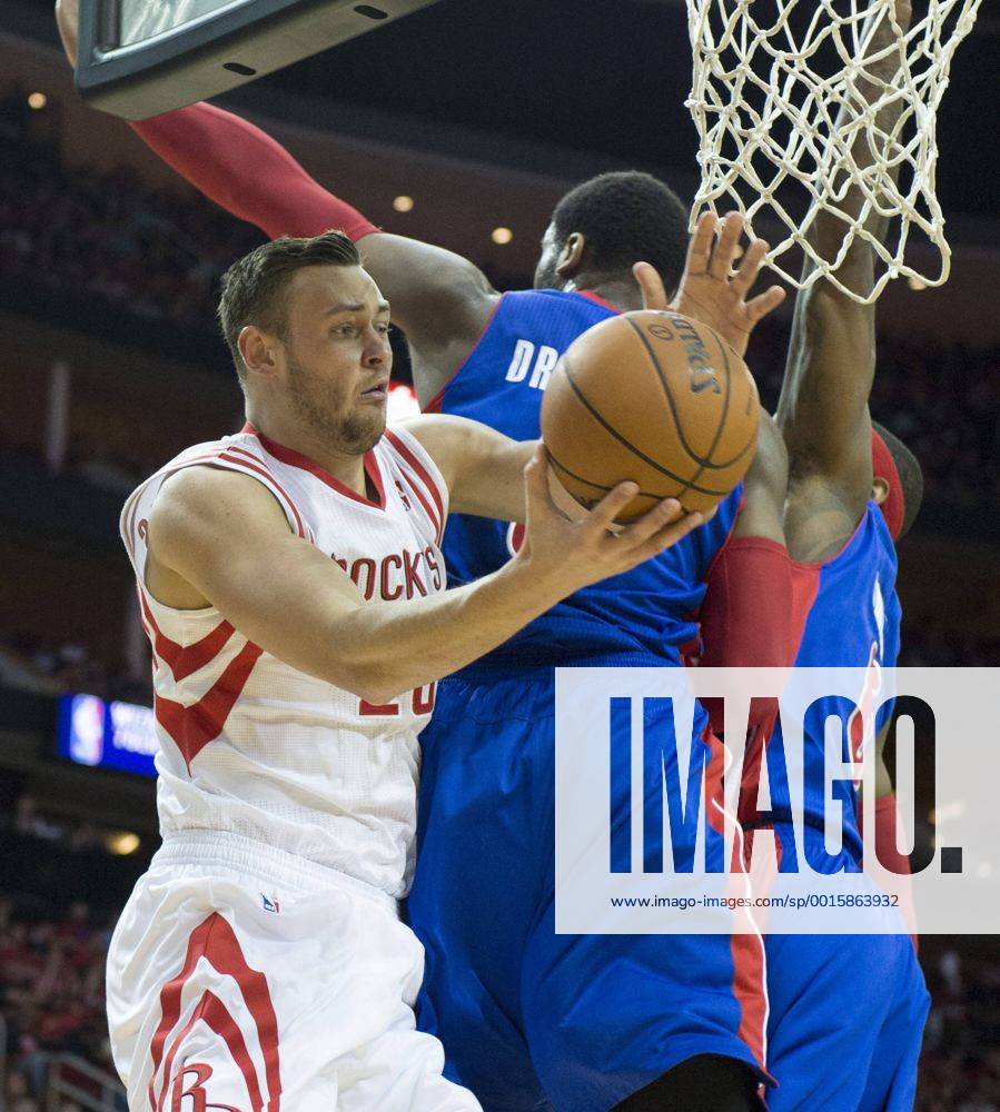 March 1, 2014 - Houston, TX, USA - Donatas Motiejunas (20) of the ...