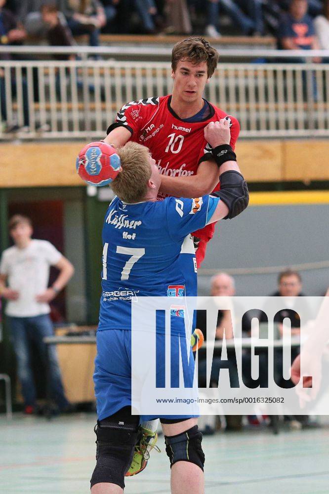 Patrick Sattler (SG Haslach Herrenberg Kuppingen) hinten gegen Stefan Faehnle (TSB Horkheim) vorne