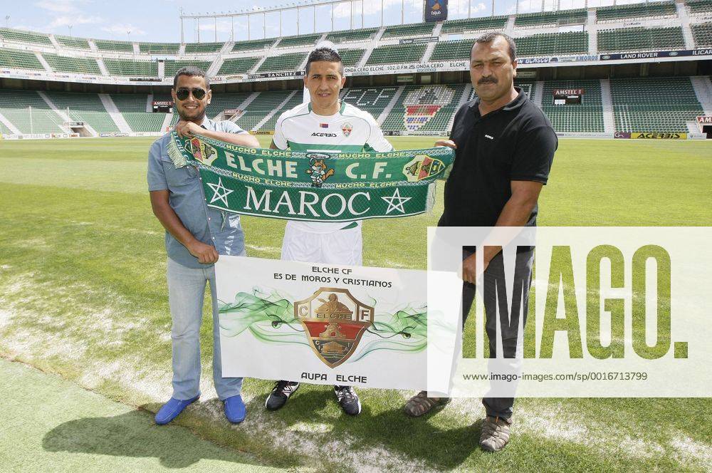 Presentation of Faycal Fajr as Elche CF new player. xMANUELxLORENZOx