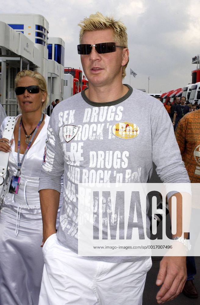 EFFENBERG Stefan mit STRUNZ Claudia Formel 1 Großer Preis von Europa ...