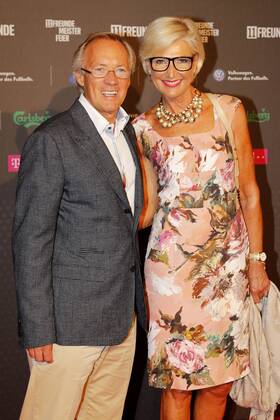 Bernd Wehmeyer mit seiner Frau Almuth, 11 FREUNDE MEISTER FEIER IM ...