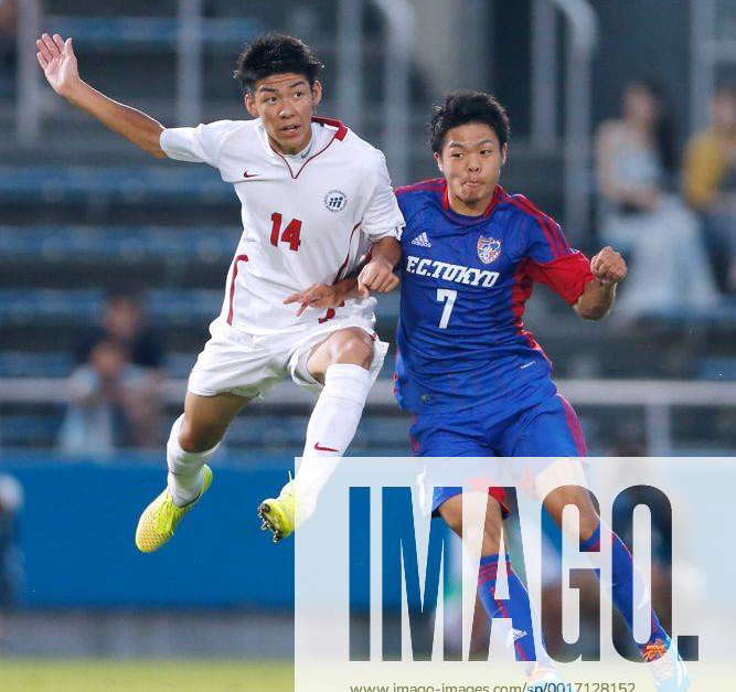 (L to R) Tatsuki Seko (Mitsubishi), Kosuke Nagasawa (FC Tokyo), AUGUST ...