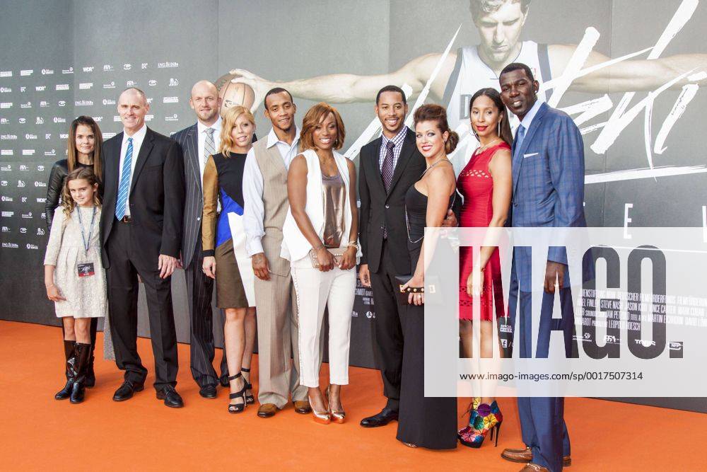 Rick und Donna Carlisle mit Tochter Abby, Brian Cardinal, Danielle Bird ...