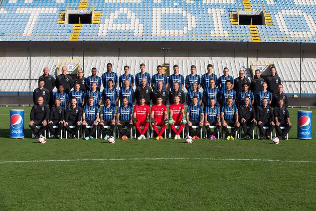 - BRUGGE, BELGIUM: Pascal Plovie, Tuur Dierckx, warehouse man Herman ...