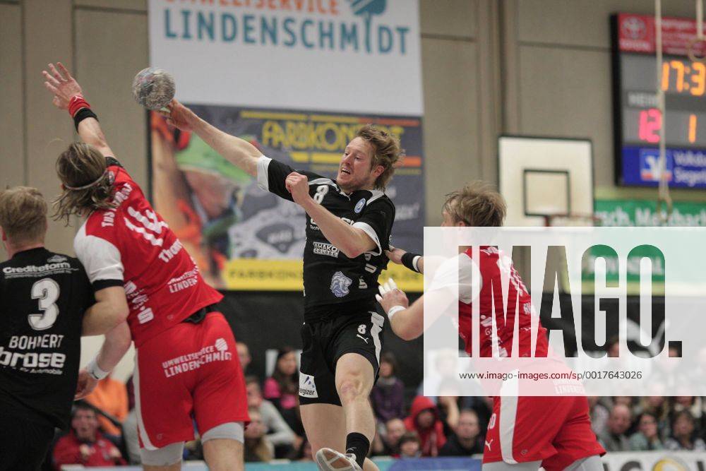 Michael HEGEMANN 8 gegen Thomas HEIDER 14 und Tim HILGER