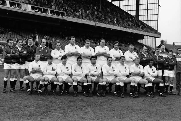Rugby Union - 1991 Five Nations Championship - England vs. France ...