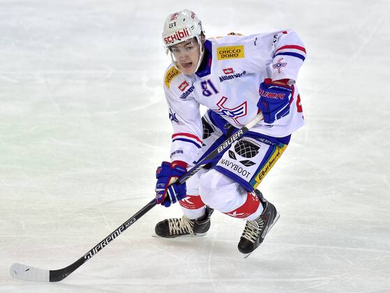 Robin Leone, KF, EV Zug - Kloten Flyers, National League A, Eishockey