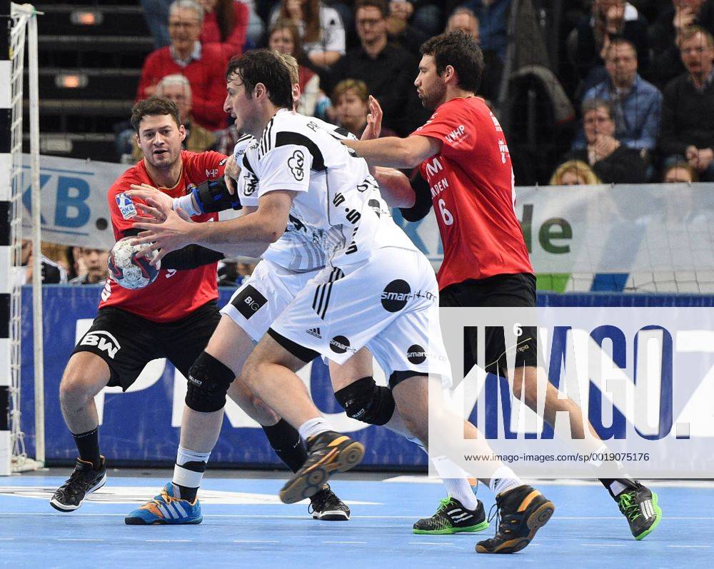 Handball THW Kiel vs. SG BBM Bietigheim, Christian Heuberger, Marko ...