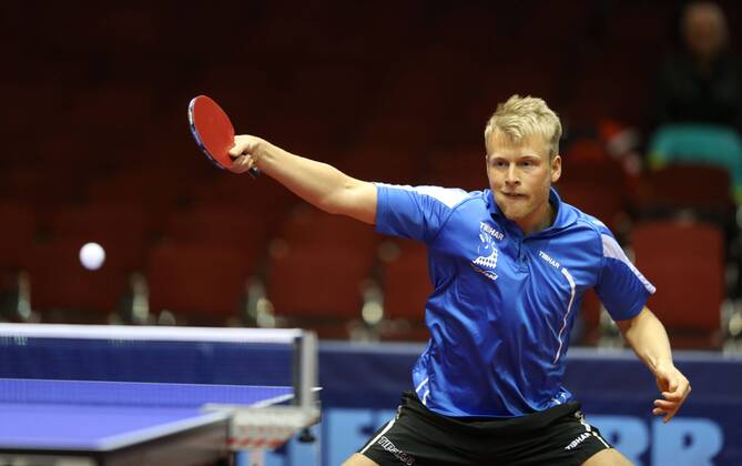 Philipp Floritz bei der Ballannahme 83. Nationale Deutsche ...