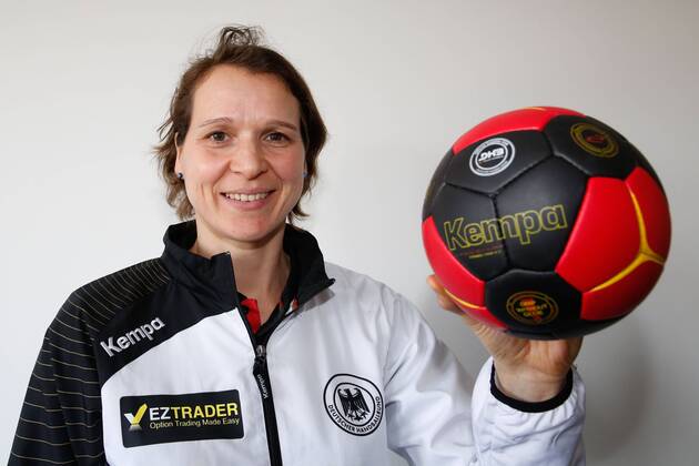 Teammanagerin Grit Jurack - Pressegespraech Deutscher Handball Bund bei ...