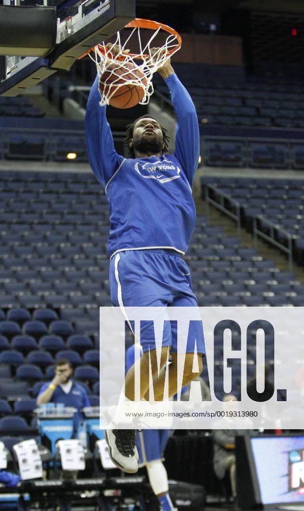 Columbus , OH : Buffalo Bulls forward Justin Moss (23) who battled a ...