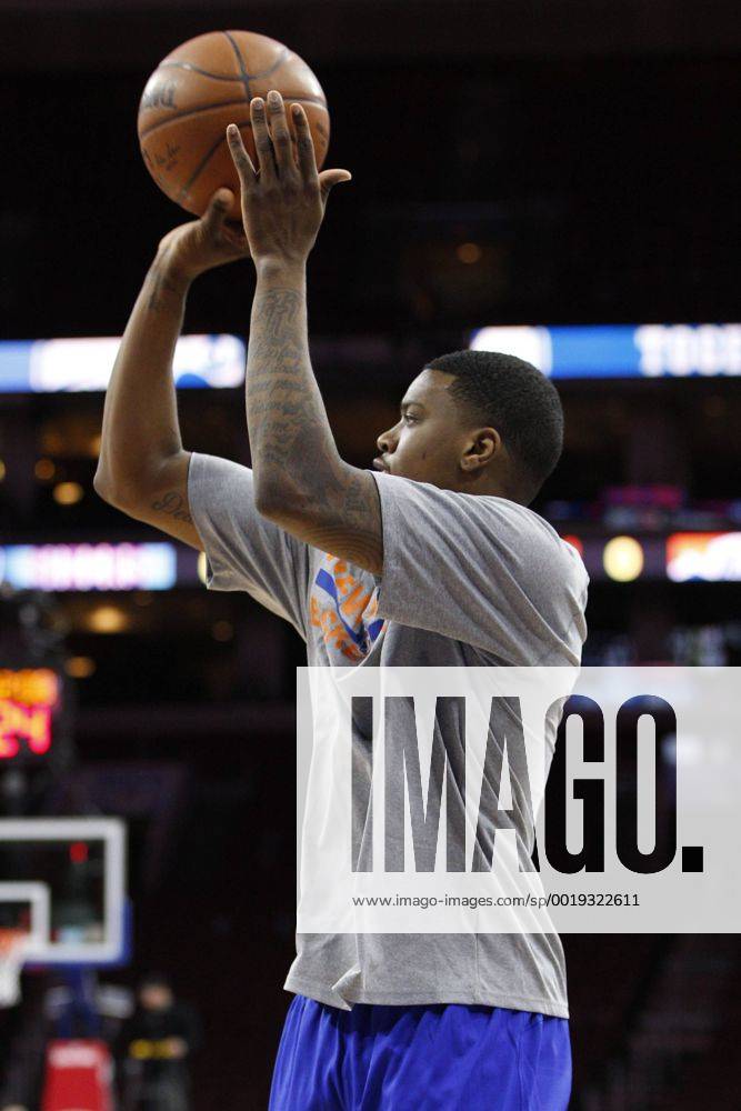 March 20, 2015: New York Knicks guard Ricky Ledo (11) shoots the ball ...