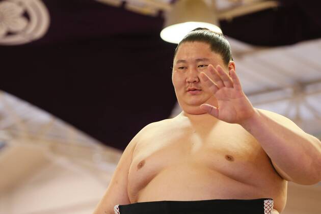 Ichinojo, APRIL 3, 2015 - Sumo : Annual sumo tournament dedicated to ...