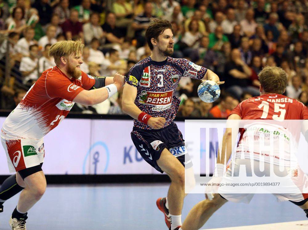 Tim Oliver Brauer, Fabian Wiede, Henrik Toft Hansen Aktion Spielszene ...