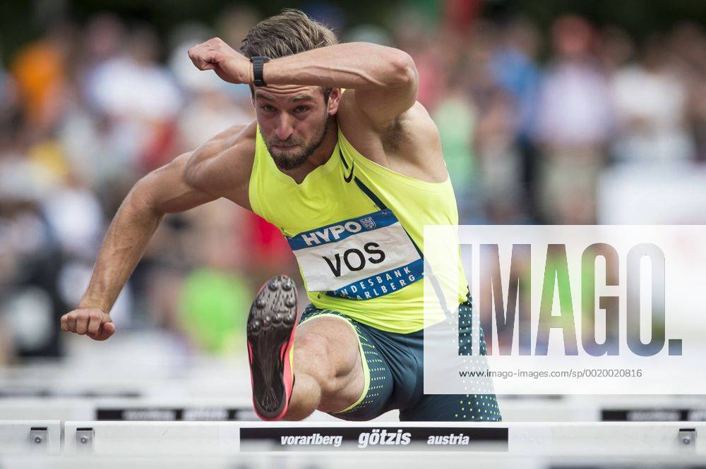 - GOTZIS, AUSTRIA: Dutch Ingmar Vos pictured in action during the 110m ...