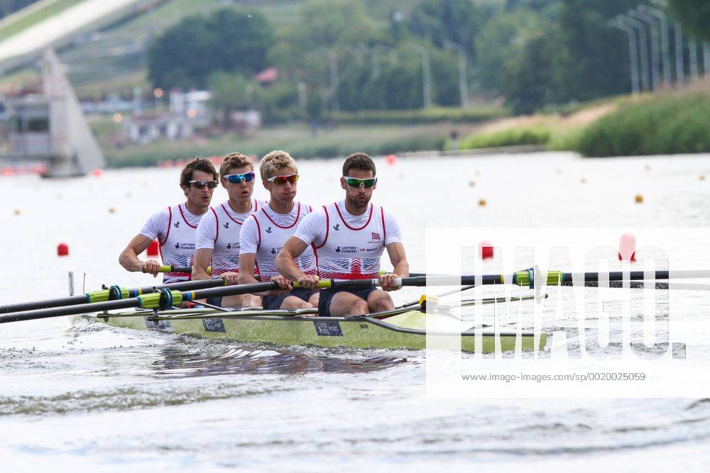 EUROPEAN ROWING CHAMPIONSHIPS POZNAN 2015 Sam Scrimgeour, Jonathan ...