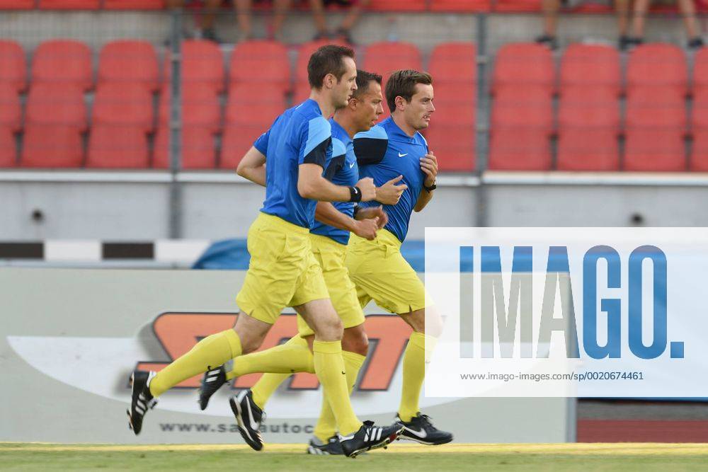 Jahan Hamel (arbitre) - Ludovic Leduc (arbitre assistant) et Benjamin ...