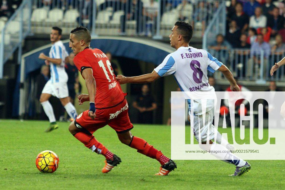 MALAGA,ESPANA OCTUBRE 2015:faycal en el partido entre el Malaga CF ...