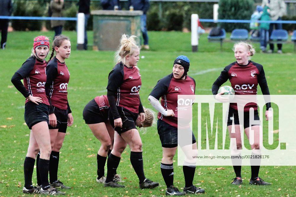 Aus Rugby Frauen Bundesliga Germania List Hannover (weiss-Blau) gegen ...