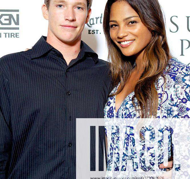 December 6, 2015 - Pro surfer Nathan Florence and girl friend model ...