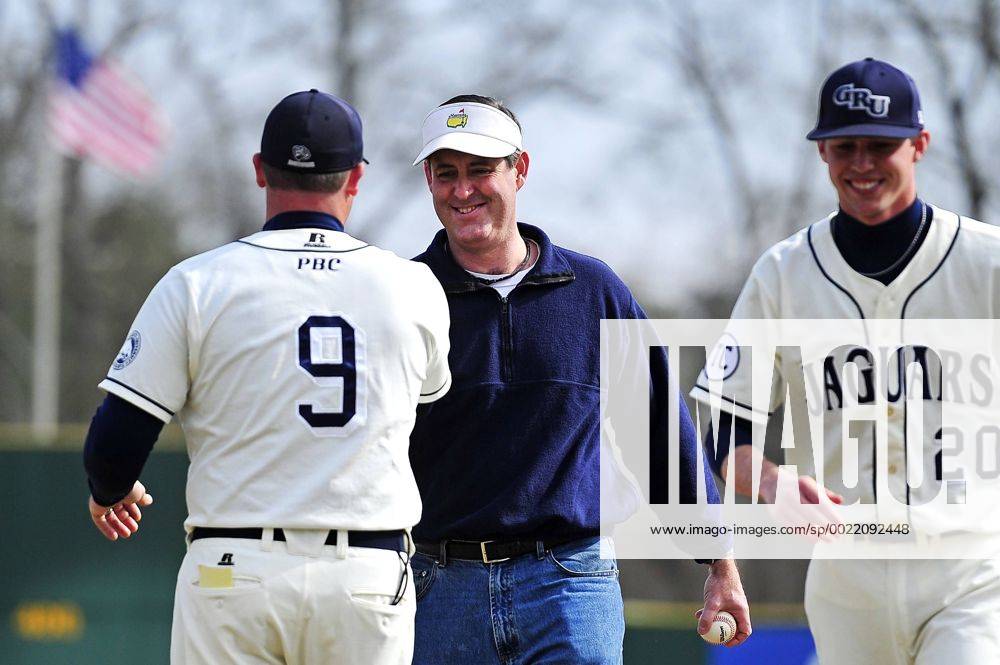 Feb. 2, 2014 - Augusta, Georgia, U.S. - Terry Childers, Jr., shakes ...