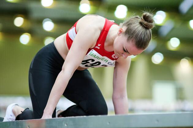 48. Deutsche Jugend-Hallenmeisterschaften; Dortmund, 20.02.2016 v.l ...