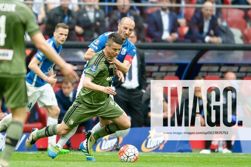 Pokalfinale Polen 2015 2016 Lech Posen - Legia Warschau Mihail ...