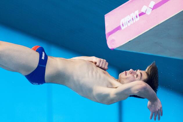 Vladimir BARBU ITA Italy Men s 10m Platform Preliminary London, Queen ...