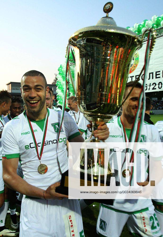 Fußball, Ludogorez Rasgrad gewinnt die bulgarische Meisterschaft 22.05. ...
