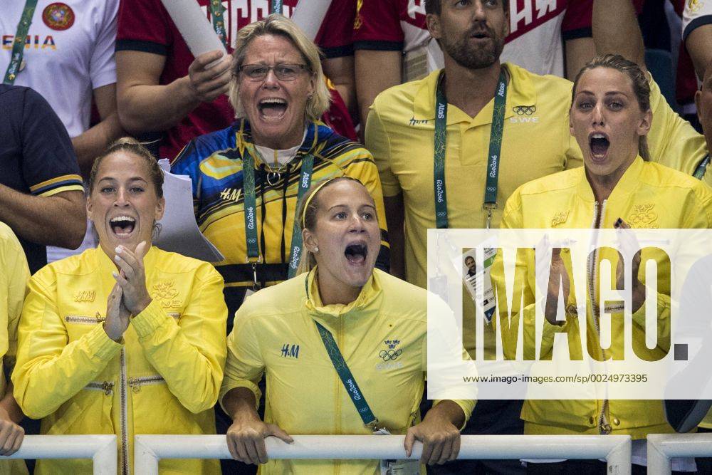 160809 Schweden s Ulrika Sandmark, Ida Lindborg, Ida Marko-Varga und ...