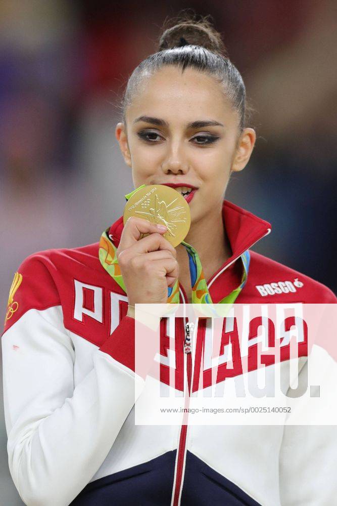 Margarita Mamun, RUS, after all-around final, 2016 Olympic Games Olympische Spiele Olympia OS
