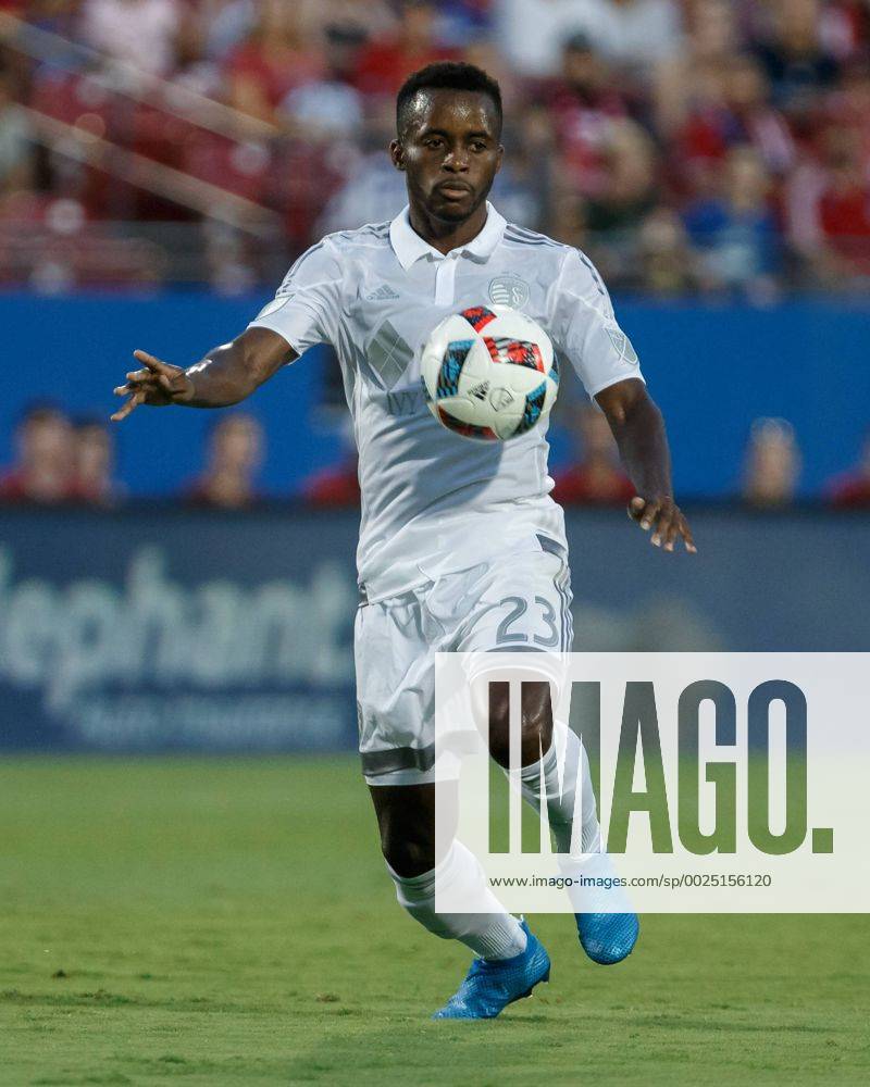 13 August 2016 - Sporting Kansas City midfielder Emmanuel Appiah ( 23 ...