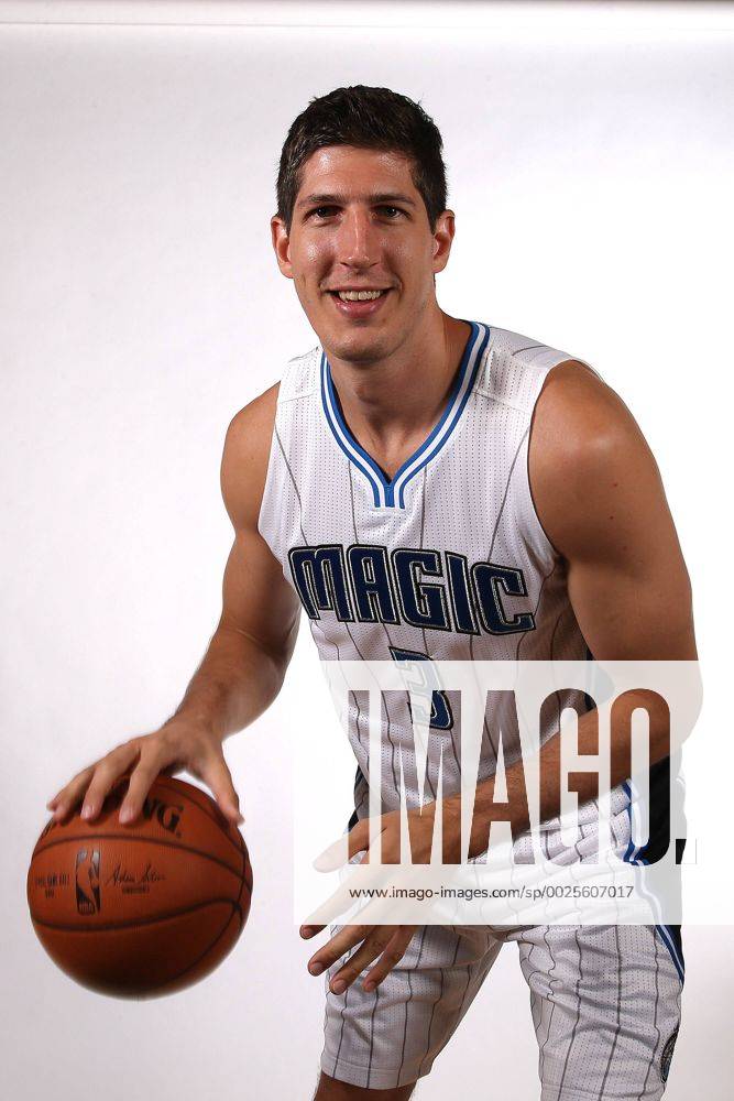 Orlando Magic s Damjan Rudez poses during the day of the press that the ...