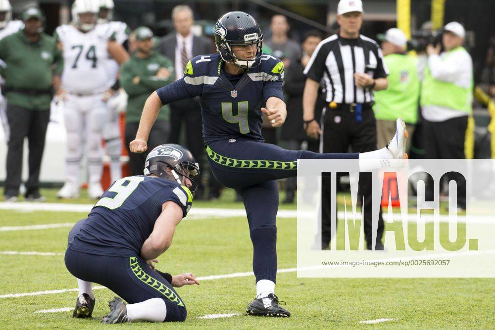 October 2, 2016, Seattle Seahawks kicker Steven Hauschka (4) kicks the ...
