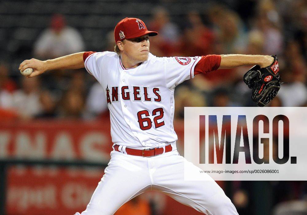 September 30, 2016: Los Angeles Angels of Anaheim pitcher Daniel Wright (62) in action in the first