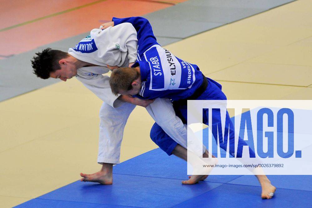 Fabian Staber, VfL Sindelfingen (blau), Julian Richter, JSV Speyer ...