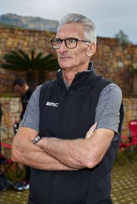 Allan Peiper, Sporting Manager of BMC Racing Team pictured during a ...
