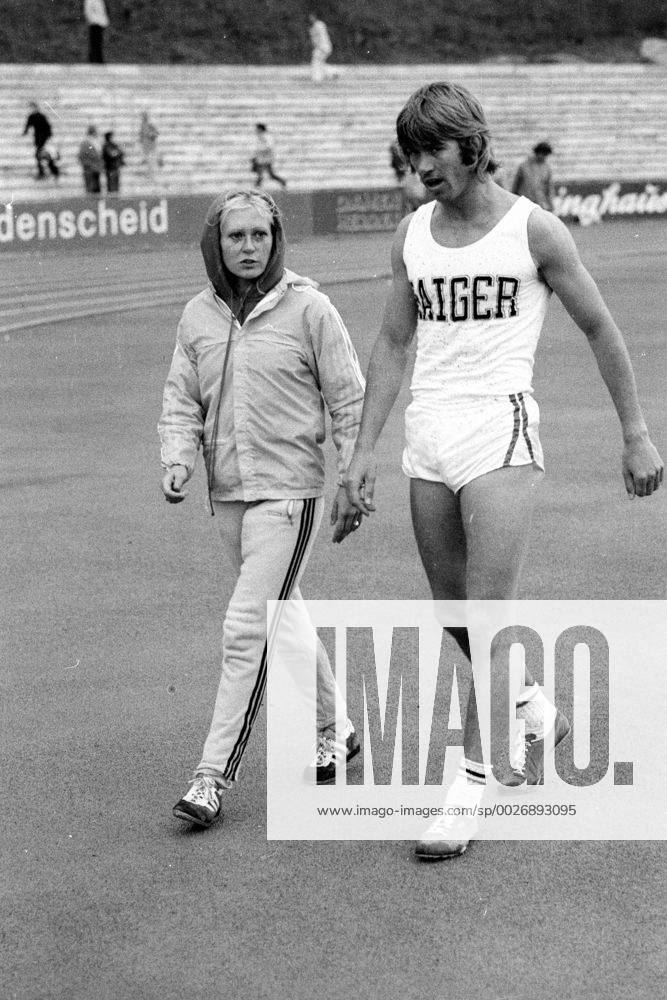 Sportlerpaar Ellen Tittel und Paul Heinz Wellmann (beide BR