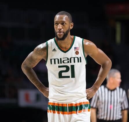 : Miami forward Kamari Murphy during the NCAA College League USA ...