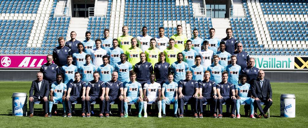 Gent s Sven De Maere, Ofir Davidzada, Rami Gershon, goalkeeper Brian ...