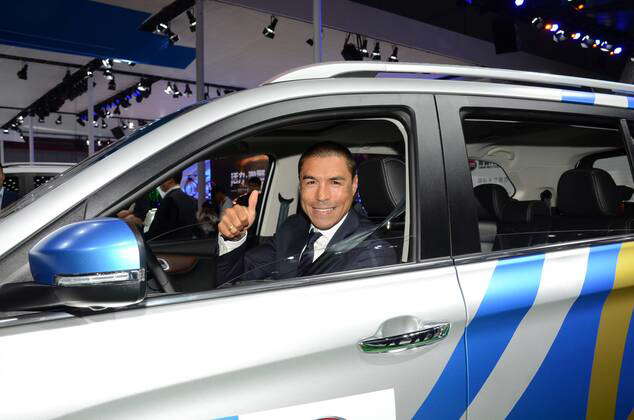 Ivan Ramiro Cordoba of Inter Milan FC attends a promotional event for ...