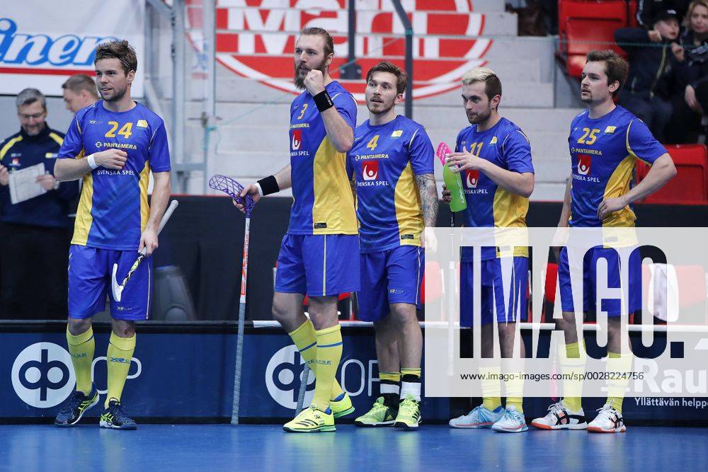 Sveriges Johannes Wilhelmsson, Johannes Larsson, Jimmie Pettersson, Albin Sjögren och Jonas Svahn