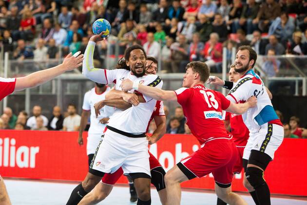 DUARTE Gilberto (Portugal) HANDBALL : Suisse vs Portugal ...