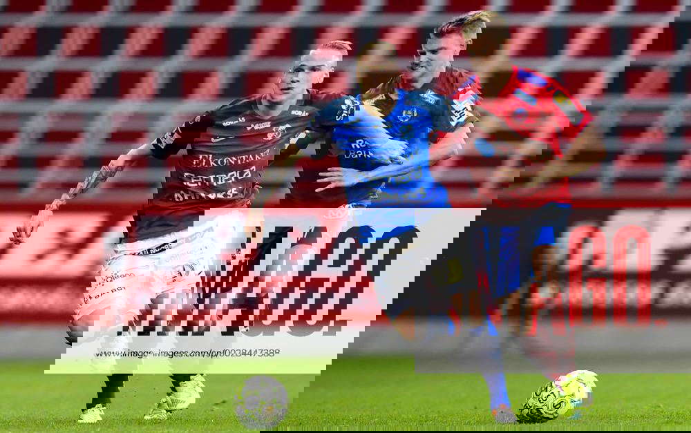 170518 Norrbys Simon Jarl och Helsingborgs Viktor Ljung under ...