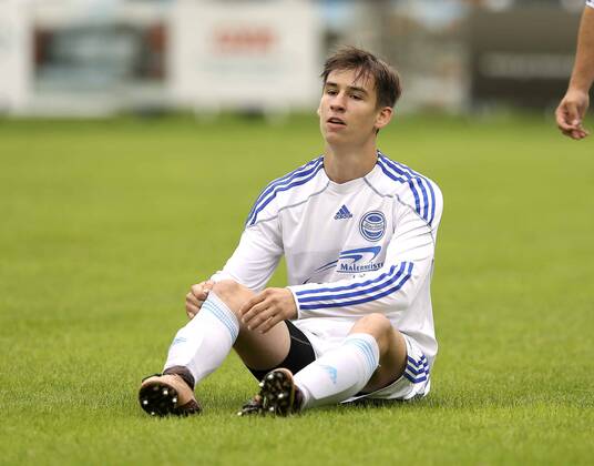 Enttäuschung bei Julius Paster ( BW 96 ) Fussball Turnier Hass-Hatje ...