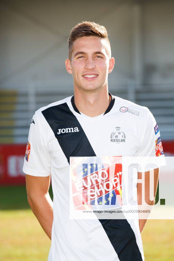 Roeselare s Marko Maletic poses for the photographer during the 2017 ...