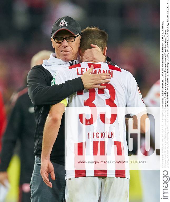 Peter STOEGER 1 FCK Coach Matthias LEHMANN 1 FCK 33 Fairness Collegiality Embrace Congratulations