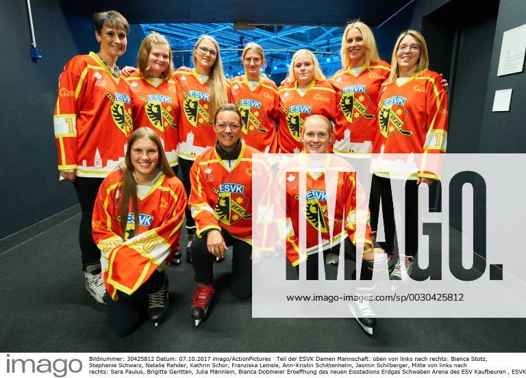 Part the ESDC women Team above from left After right Bianca Stotz ...